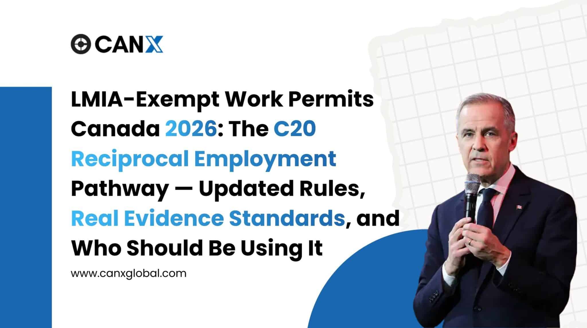 LMIA-Exempt Work Permits Canada 2026: The C20 Reciprocal Employment ...